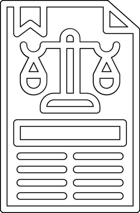 Legal Documents Vector Icon 37054754 Vector Art At Vecteezy