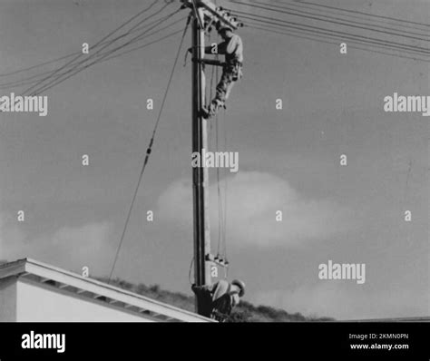 Powerline Work Stock Videos Footage HD And K Video Clips Alamy
