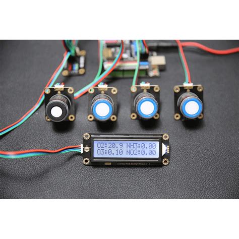 Gravity O3 Ozone Sensor I2c Uart Factory Calibrated Dfrobot