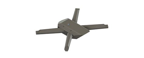 Drone Frame Futuristic By Valentinho Fernandes Download Free Stl