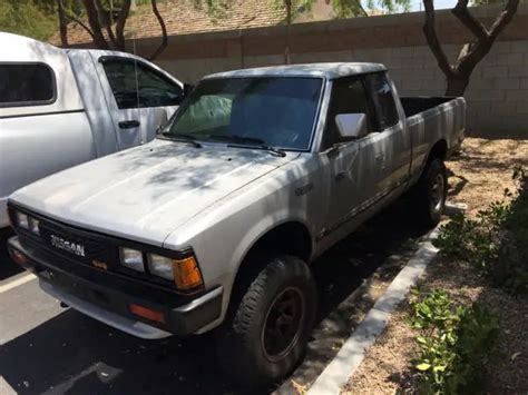 1985 Nissan Datsun 720 Pickup Truck 4x4 Kingcab Xtracab 174k Miles Ac