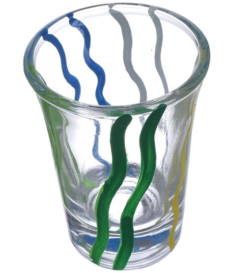Ihandikart Glass And Vitrelle 50 Ml Shot Glasses Buy Online At Best