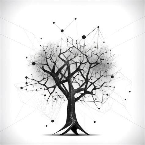Premium Ai Image Connected Graph As Network Structure Concept Ai