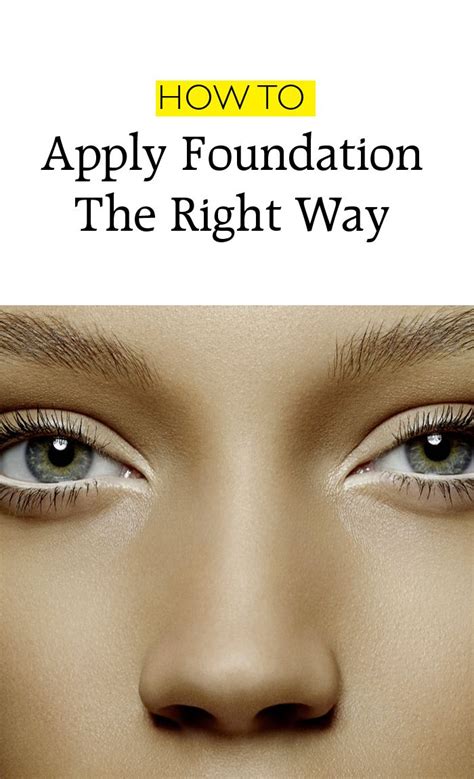 Flawless Foundation Application Tips
