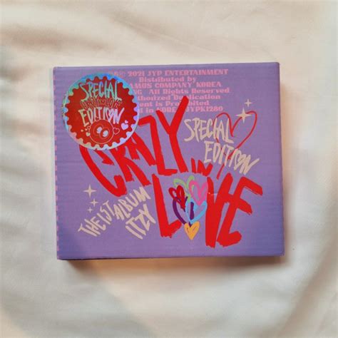 Jual Album Itzy Crazy In Love Shopee Indonesia