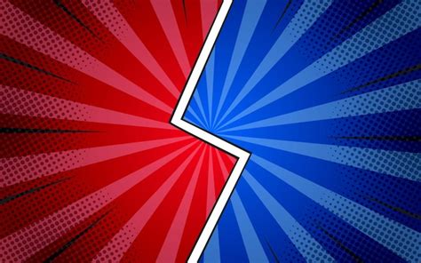 전투 배경 만화 스타일 디자인 터 일러스트레이션 프리미엄 벡터