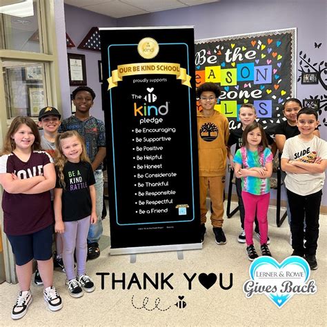 The Be Kind People Project On Linkedin Lernerandrowegivesback