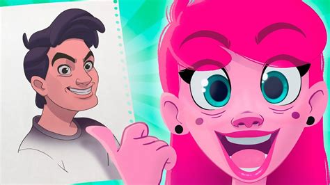 Desenhando Youtubers No Estilo Any Malu Youtube