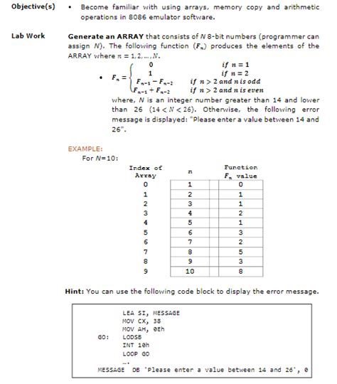 Objectives Become Familiar With Using Arrays