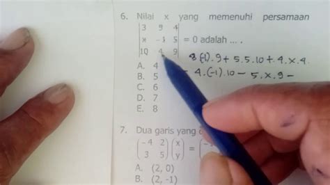 Catat Contoh Soal Matriks Singular Ordo 3x3 Dan Pembahasannya Terbaik