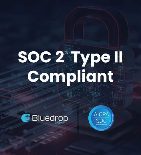 Bluedrop Ism On Linkedin Soc2 Datasecurity Securitycompliance