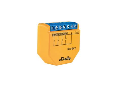 Shelly Plus I4 Dc Modul Na Aktivaci Scén Wifi My Smart Home