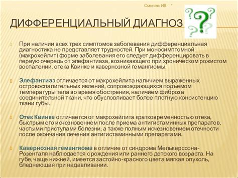 Синдром Мелькерссона-Розенталя
