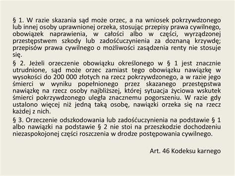 Przepadek i środki kompensacyjne wybór orzecznictwa ppt pobierz