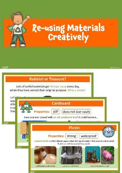 Making An Object From Different Materials Year 2 Cgp Plus