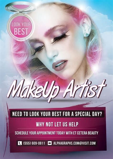 Makeup Flyer Template