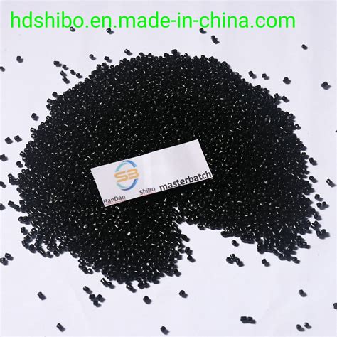 High Quality And Glossiness Black Masterbatch For Film Blowing And