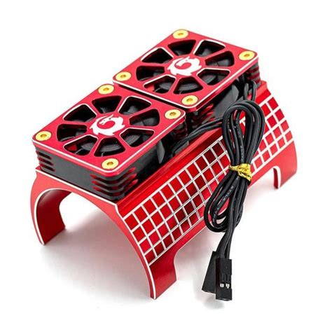 Dual Cooling Fan Motor Heat Sink For Traxxas X Maxx Rc Car Cdiscount Jeux Jouets