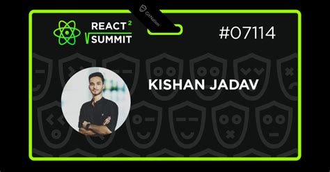 Kishan Jadav On Linkedin Check Out My Badge And Claim Your Free React Summit 2024 Remote Ticket