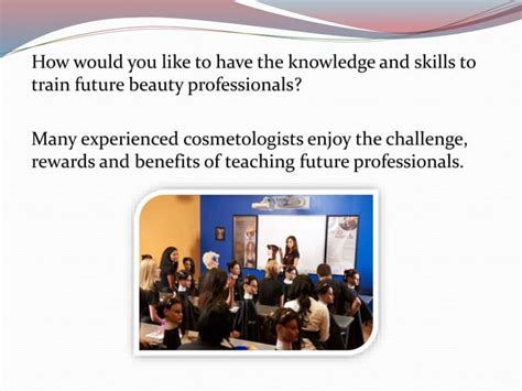 Cosmetology Educator Training PPT