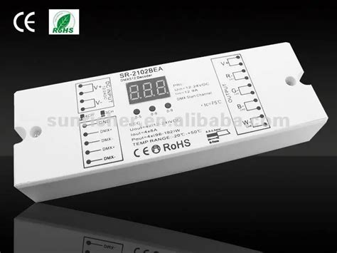 2012 Led Dmx Rgbw Controller Wall Touch Switch Buy Led Dmx Wireless Dmx Controller Easy Dmx