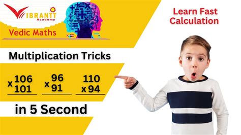 Multiplication Trick Vedic Maths Youtube