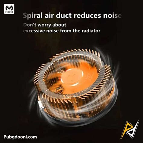 فن خنک کننده رادیاتوری مگنتی گوشی موبایل و آیپد ممو Memo Cx08 اورجینال