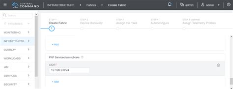 configure service chaining with pnf contrail networking 21 juniper