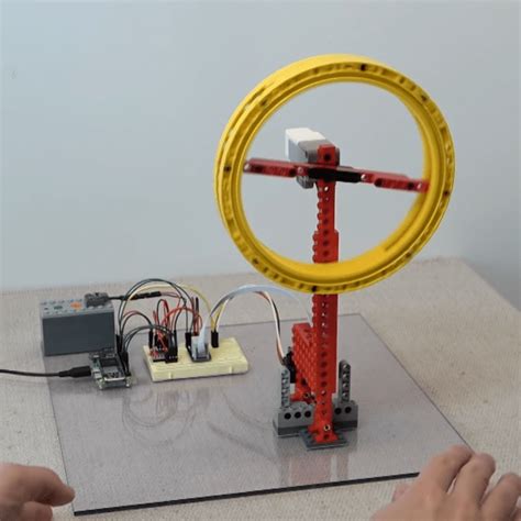 Building Reaction Wheels With Python And Lego Hackaday