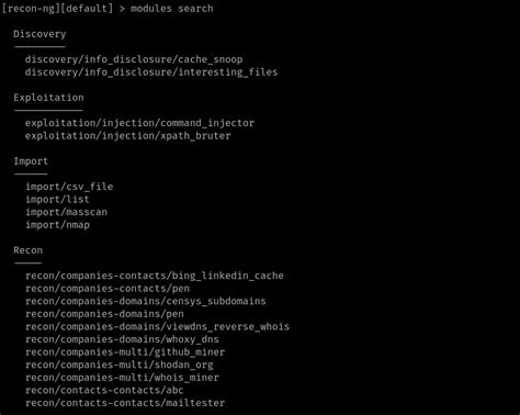 How To Use Recon Ng Framework For Information Gathering
