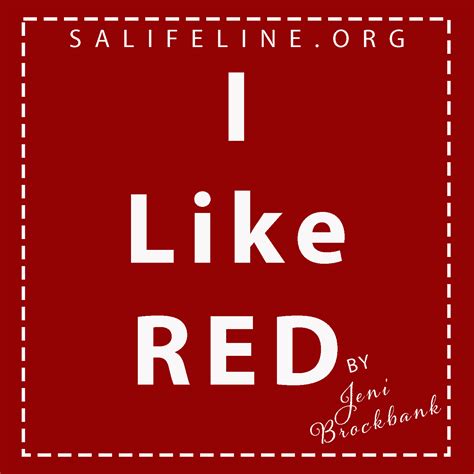I Like Red Sa Lifeline Foundation