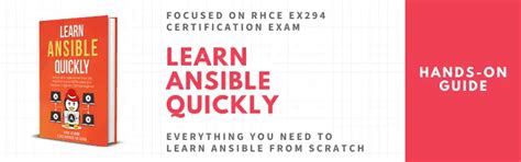 Learn Ansible Quickly Ebook For Beginners