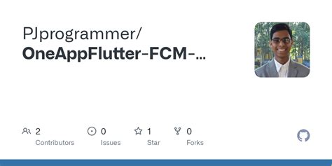 GitHub PJprogrammer OneAppFlutter FCM Server