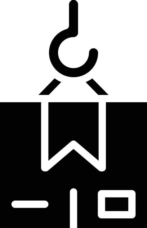 Lifting Parcel Vector Icon Style 22289152 Vector Art At Vecteezy