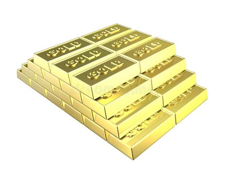 禁止金金字塔 库存例证 插画 包括有 储蓄 金子 金属 远期 商业 金黄 运载 市场 酿酒厂 2506679