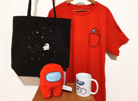 画像集aetasが「among Us」公式グッズの輸入販売を開始。第1弾はぬいぐるみ，tシャツ，トートバッグ，マグカップの4種