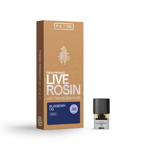 Pax Blueberry Og Indica Pax Pod Live Rosin Native Roots Cannabis