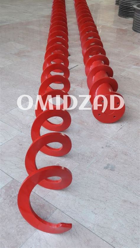 Screwconveyor Conveyor Shaftlessscrew Watertreatmentplant Majid Omidzad