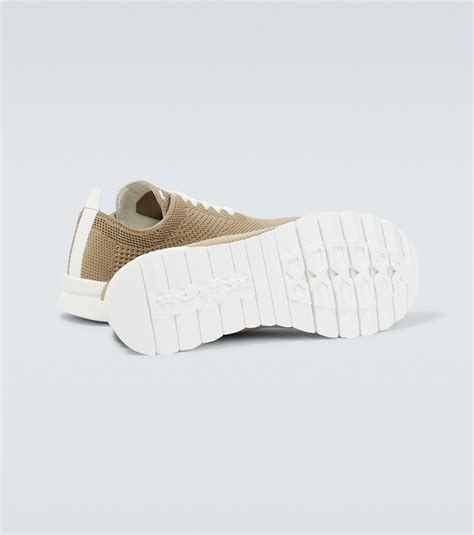 Kiton Logo knitted sneakers Kiton
