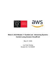 Streaming Dynamic Content With Amazon CloudFront Step By Step Course