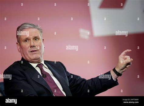 Labour Leader Sir Keir Starmer Answers Questions Following His Speech