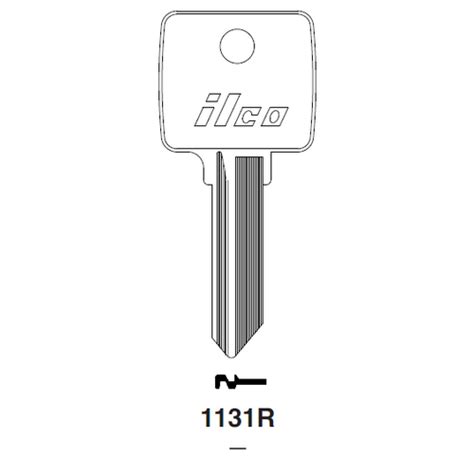 North American Ilco 1131r Key Blank Arco