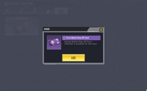 Double Battle Pass Xp Card For Free 👌👌 Rcodmobile