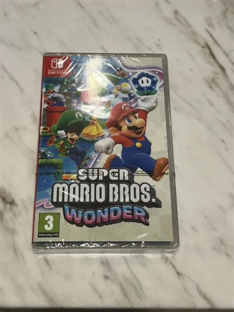 Super Mario Bros Wonder Nintendo Switch 2023 Brand New In Sealed