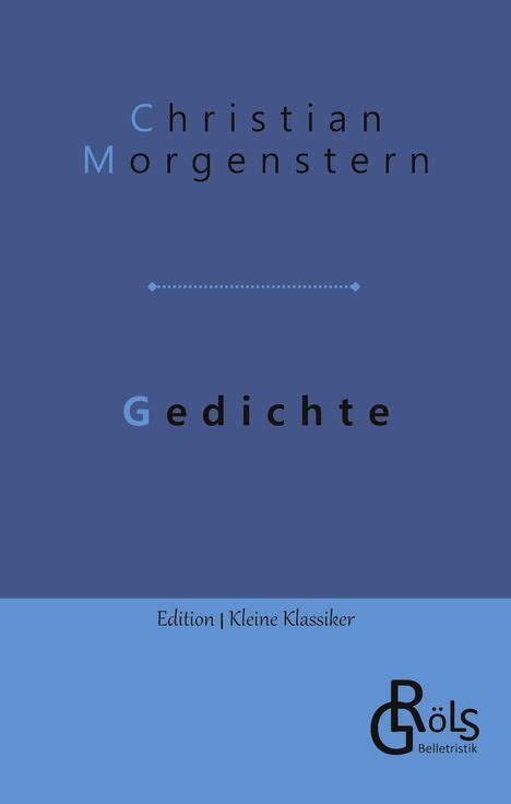 Gedichte Christian Morgenstern Buch Jpc