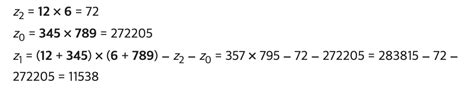 알고리즘 Karatsuba Algorithm