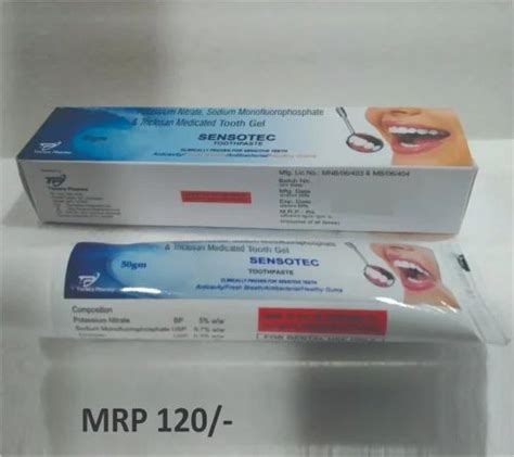 Potassium Nitrate Sodium Monofluorophosphate Toothpaste At ₹ 27 Piece
