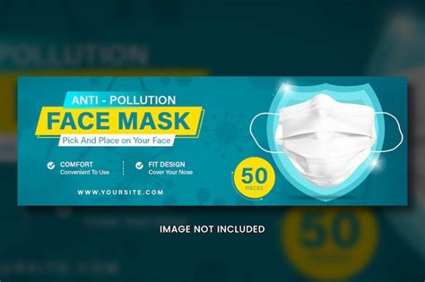 Premium Psd Protective Mask Medical Product Banner