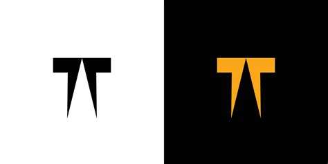 Modern And Strong Letter T Initials Logo Design 3 23687375 Vector Art At Vecteezy