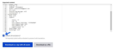 Exporting Content Single Content Sync Drupal Wiki Guide On